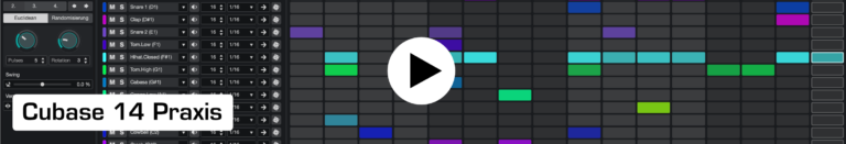 Cubase 14 Praxis Tutorial-Video