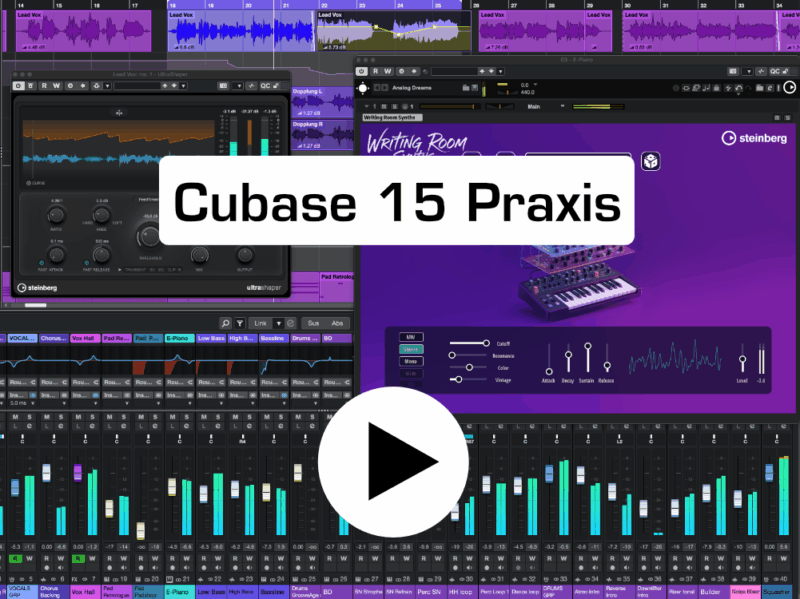 Cubase 15 Praxis Tutorial-Video